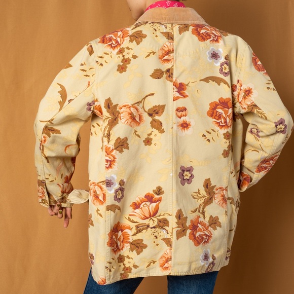 Vintage | Jackets & Coats | Vintage Floral Print Jacket | Poshmark